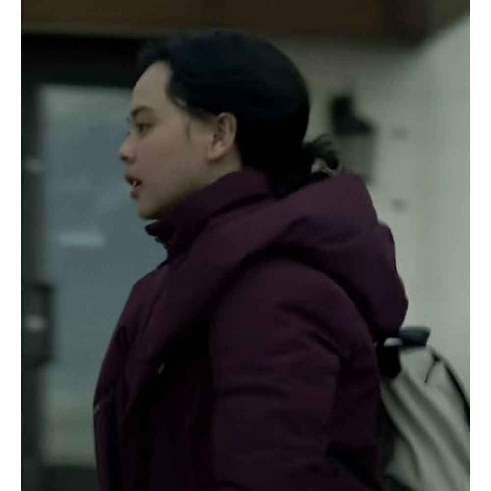 The Protector 2022 Chelsea Clark Maroon Jacket